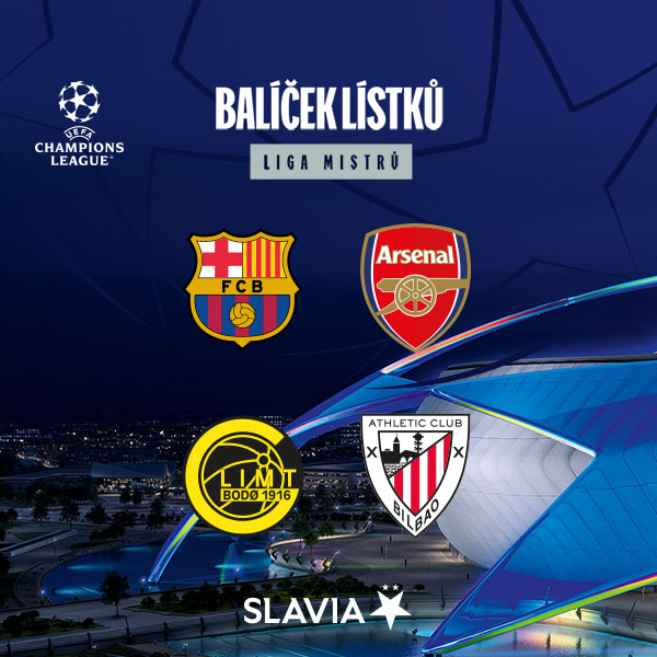 SK Slavia Praha - Balíček Ligy Mistrů | TICKETPORTAL Vstupenky na Dosah ...